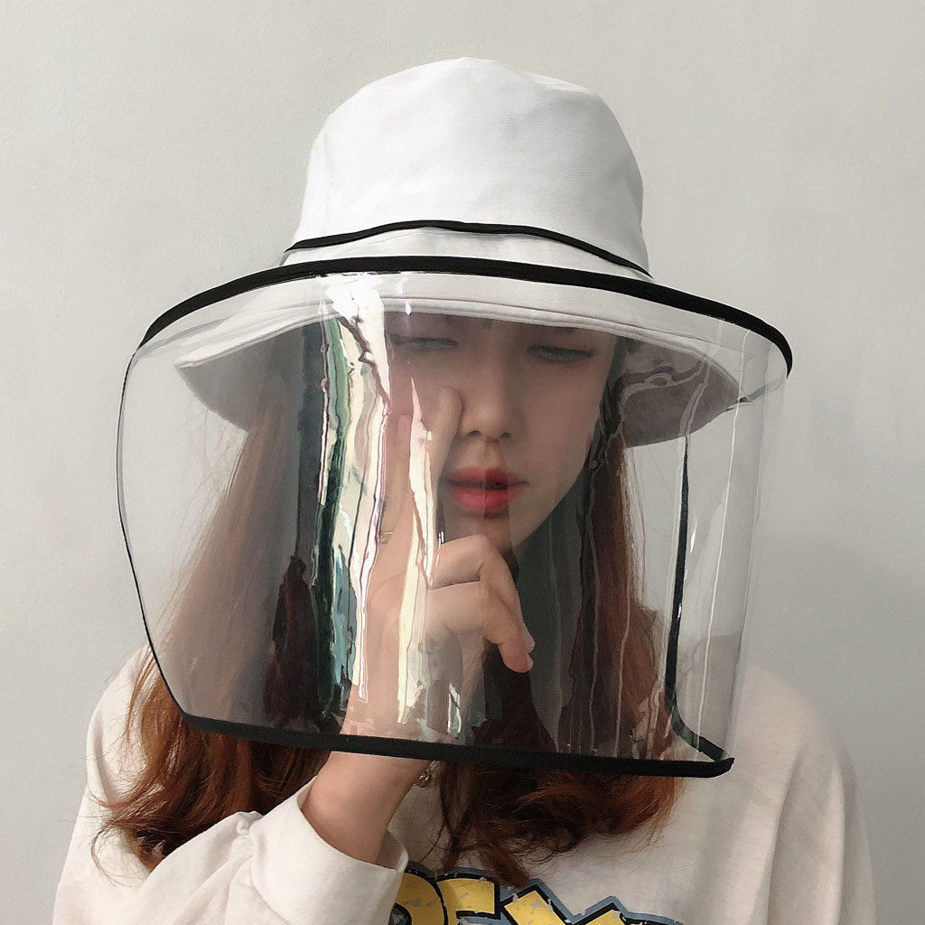 Adjustable Size Anti-Fog Saliva Anti-Spitting Protective Cap Outdoor ...