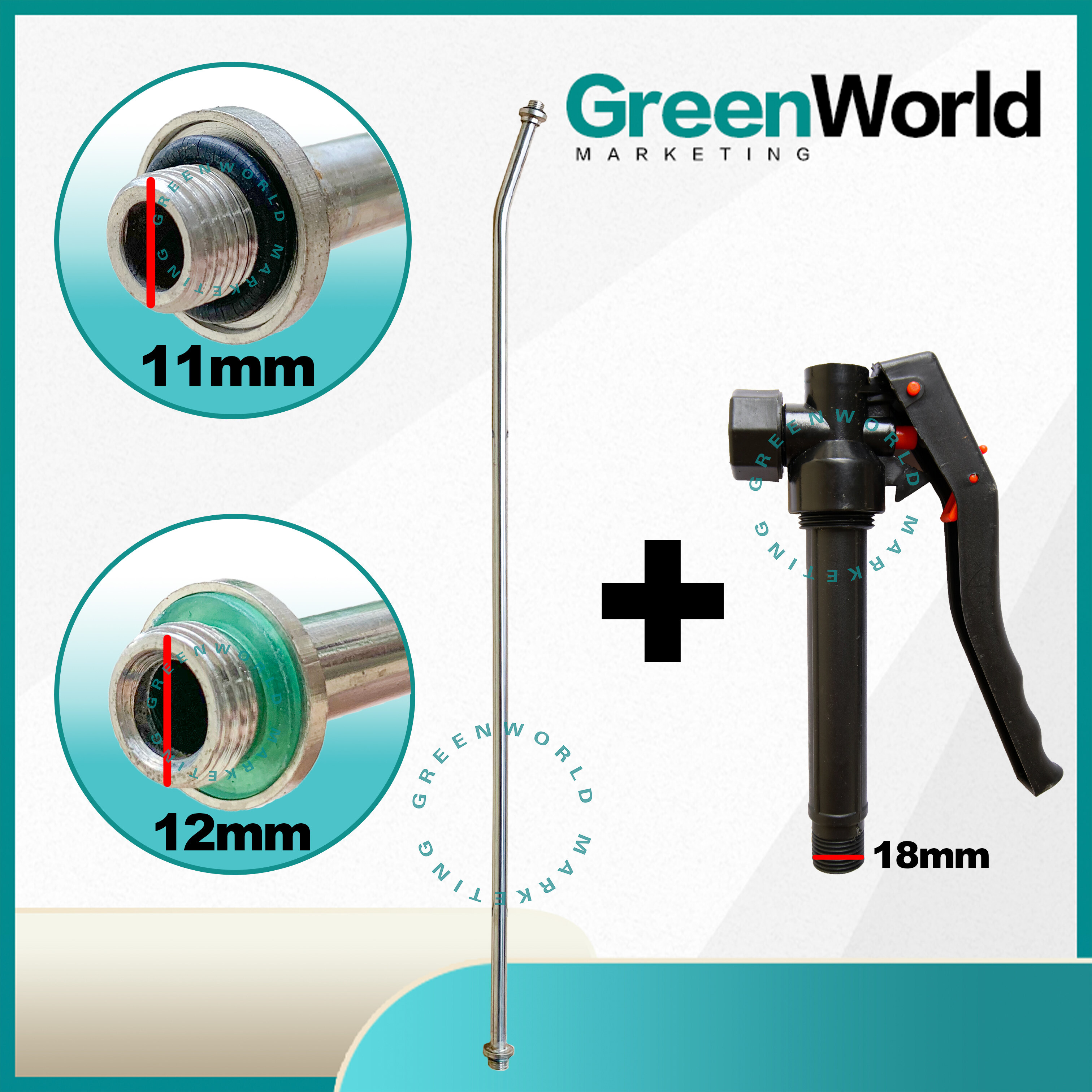 Manual Knapsack Sprayer Curve Lance Pam Racun Manual Bengkok Lance ...