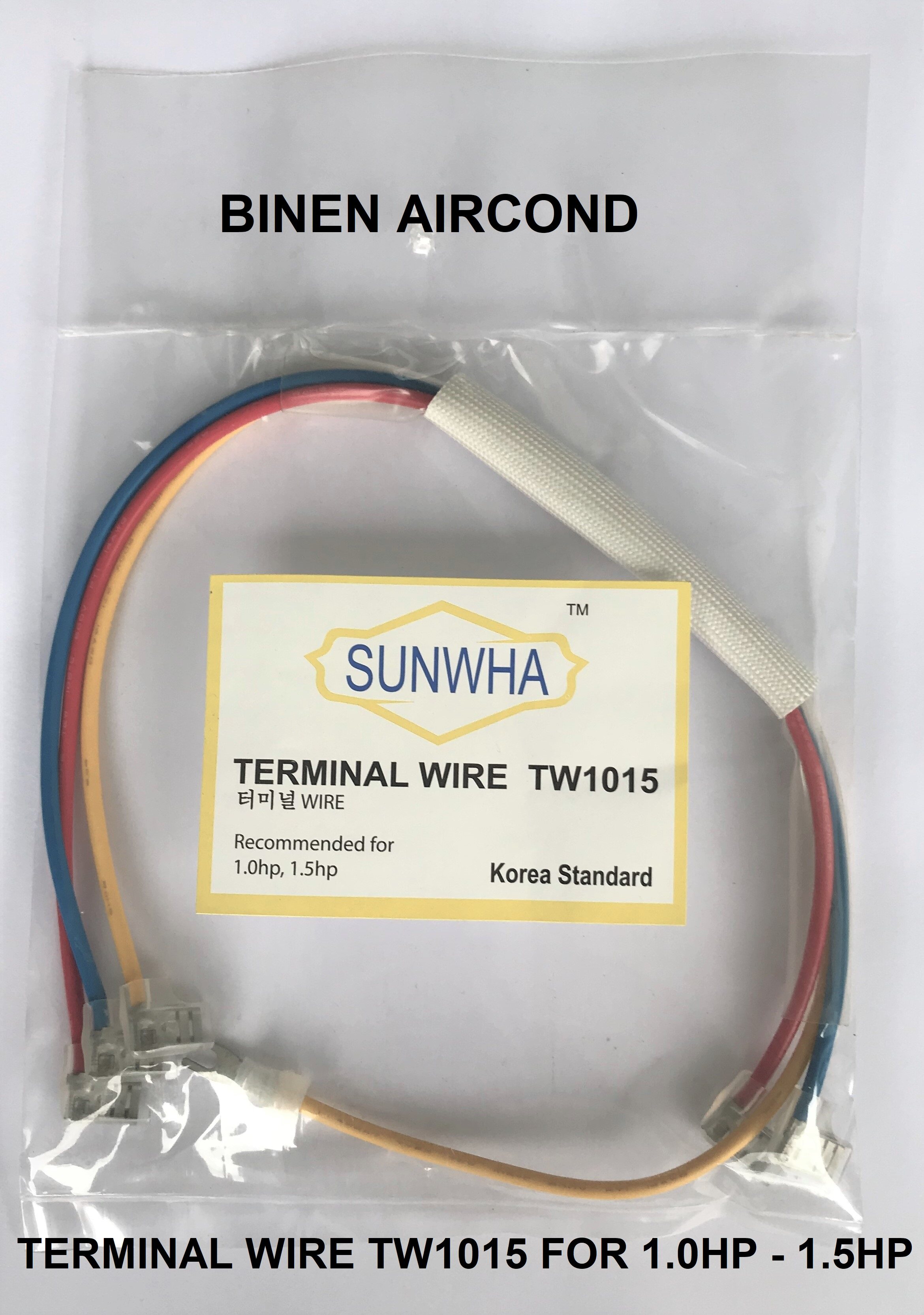 COMPRESSOR TERMINAL WIRE 1.0HP - 1.5HP (SUNWHA) | Lazada