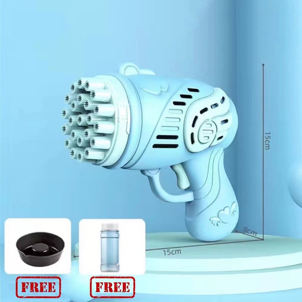 Electric Bubble Gun With Battery Toy Gun Blaster Toys Bubble Machine ...