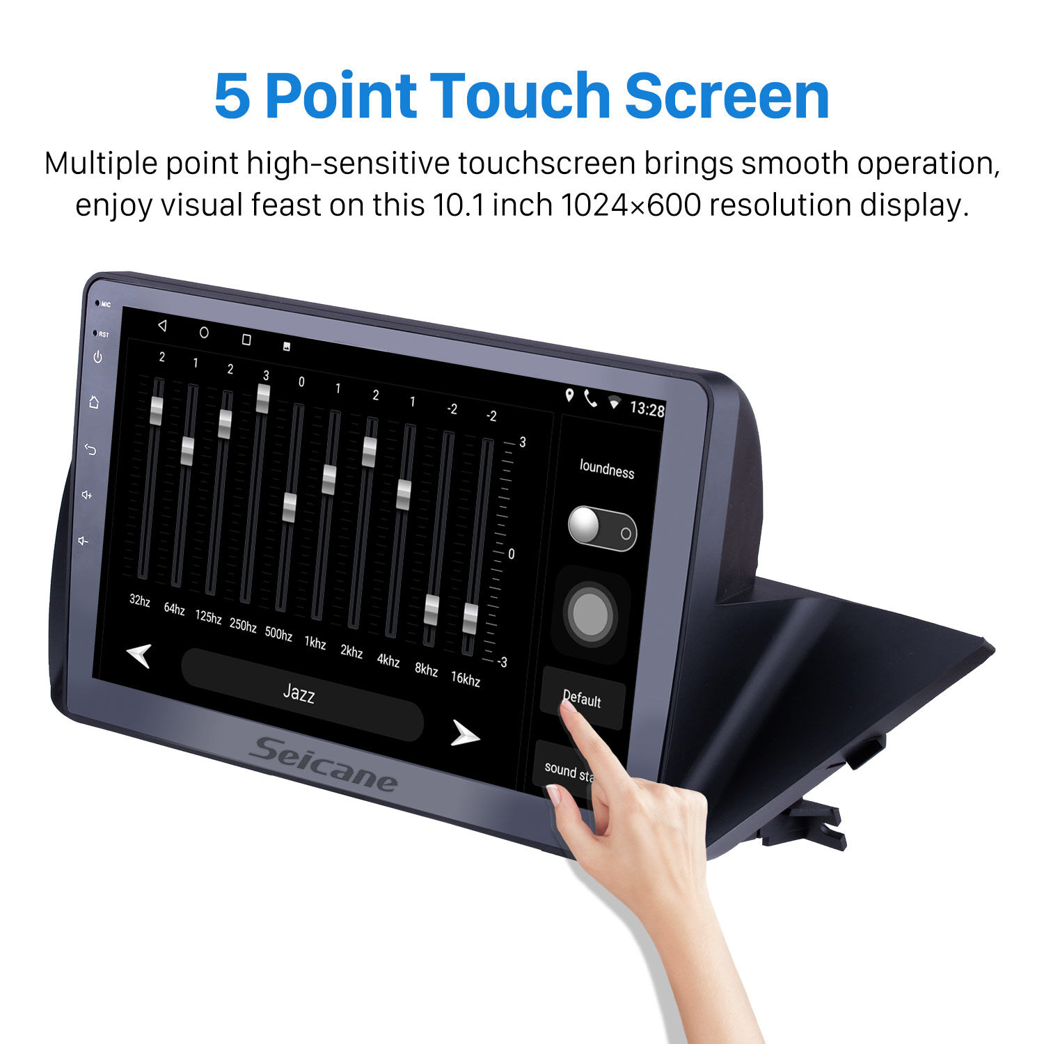 Seicaneเครื่องเล่นมัลติมีเดียติดรถยนต์,หน้าจอสัมผัสวิดีโอHD 1080Pแอนดร ...