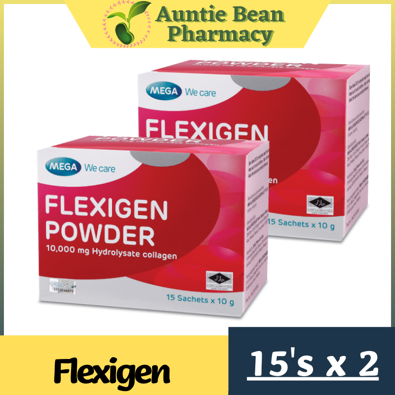 BIO-LIFE MEGA Flexigen Powder 10000mg Hydrolysate Collagen 15 sachets x ...