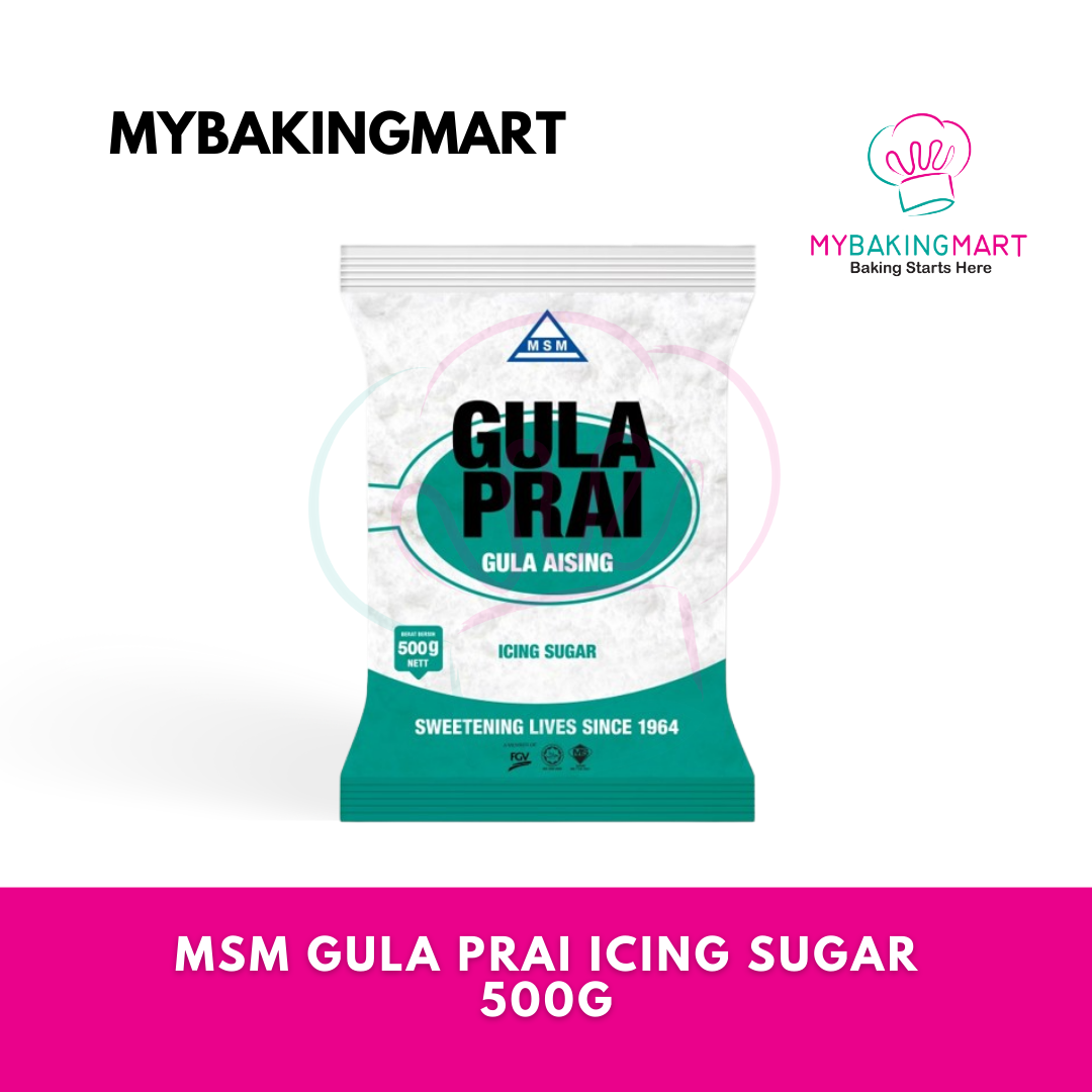 Mybakingmart | Assorted MSM Prai Sugar (Castor/Soft Brown/Icing) 500g ...