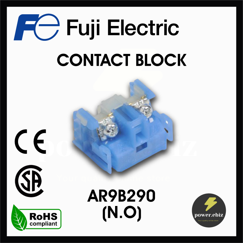 FUJI ELECTRIC AR9B290 (N.O) CONTACT BLOCK | Lazada