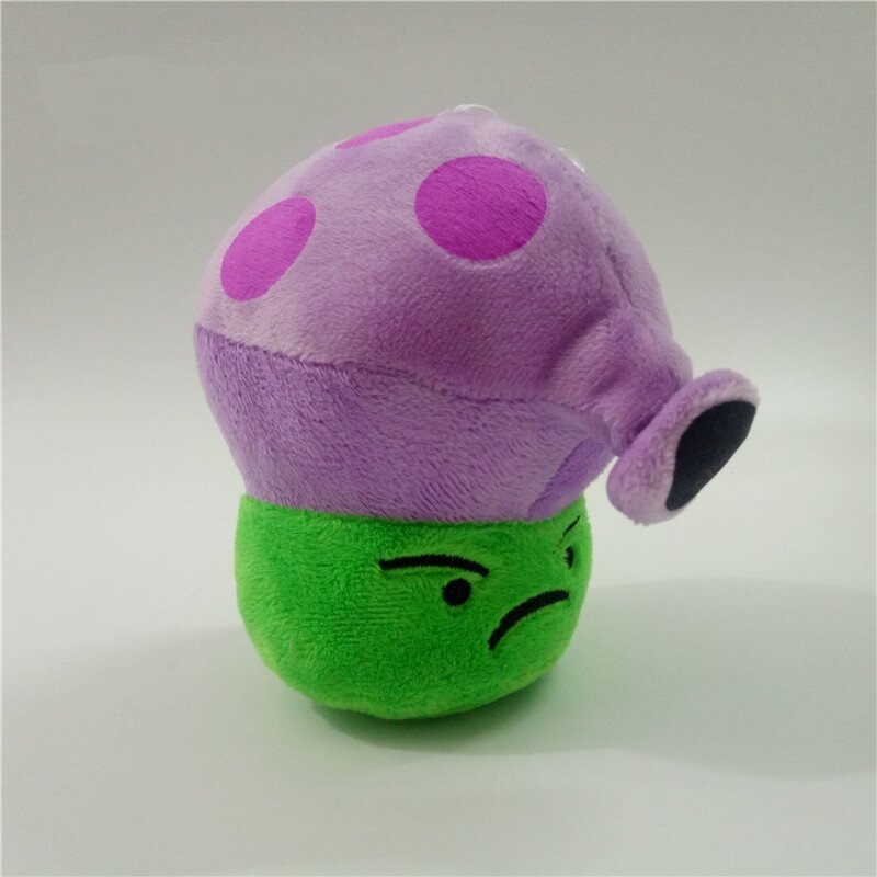 15ซม.พืชVS Zombies Softตุ๊กตาหนานุ่มตุ๊กตาPVZ Fume-Shroom Plush Sucker ...