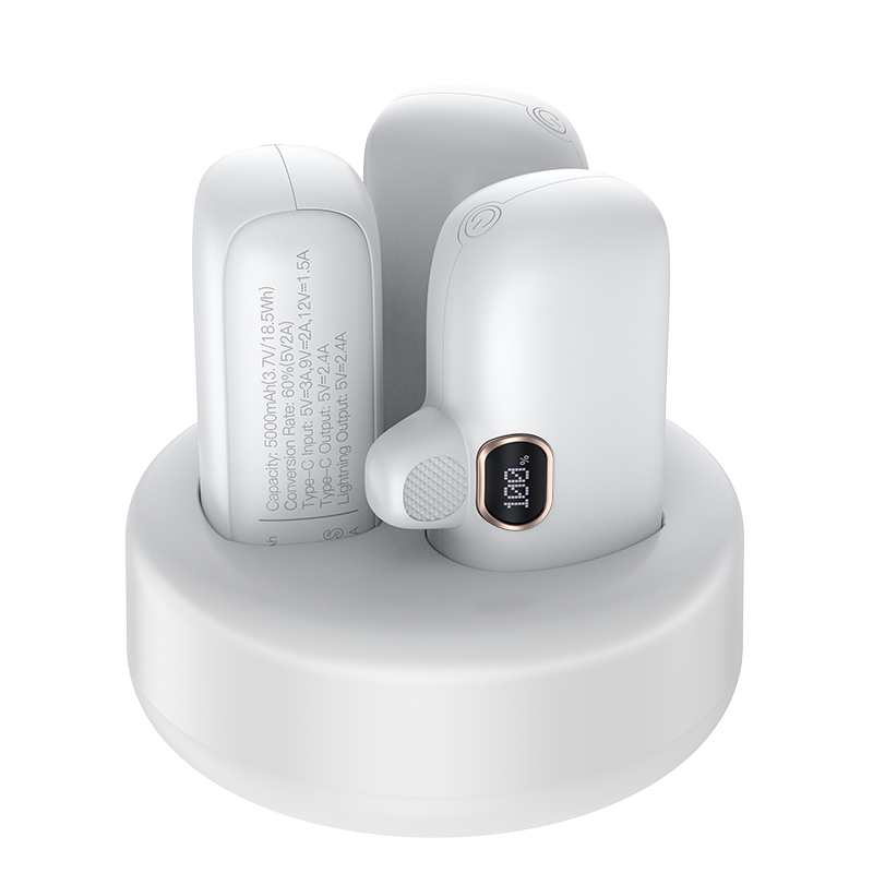 KUULAA 3PCS 20W 5000mAh Power Bank Charging Station Kit with Wireless ...