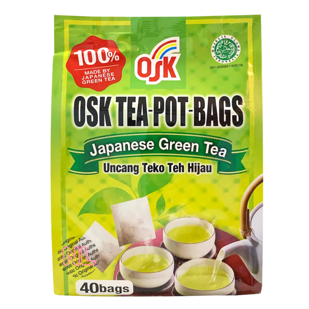 [HALAL] OSK Japanese Green Tea Economy Pack 40P / 80P | Lazada