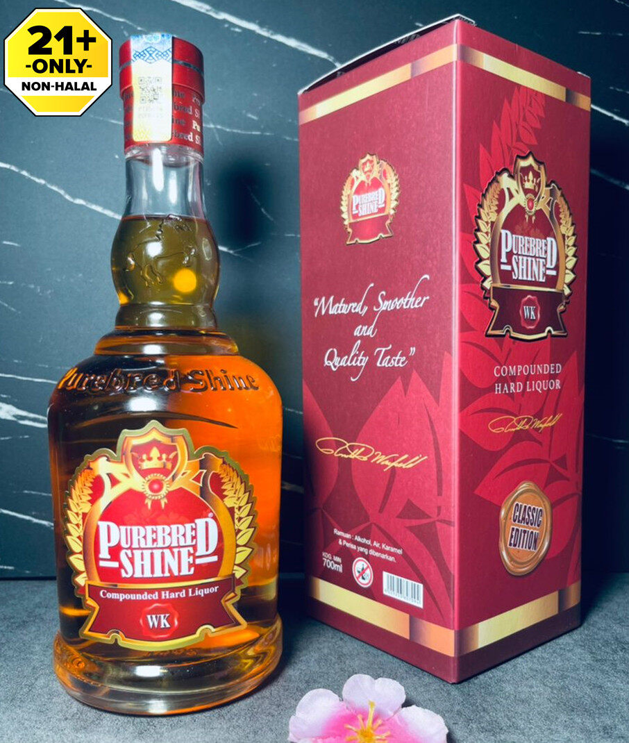Purebred Shine Whisky Compounded Hard Liquor Alc.40% 700ml | Lazada