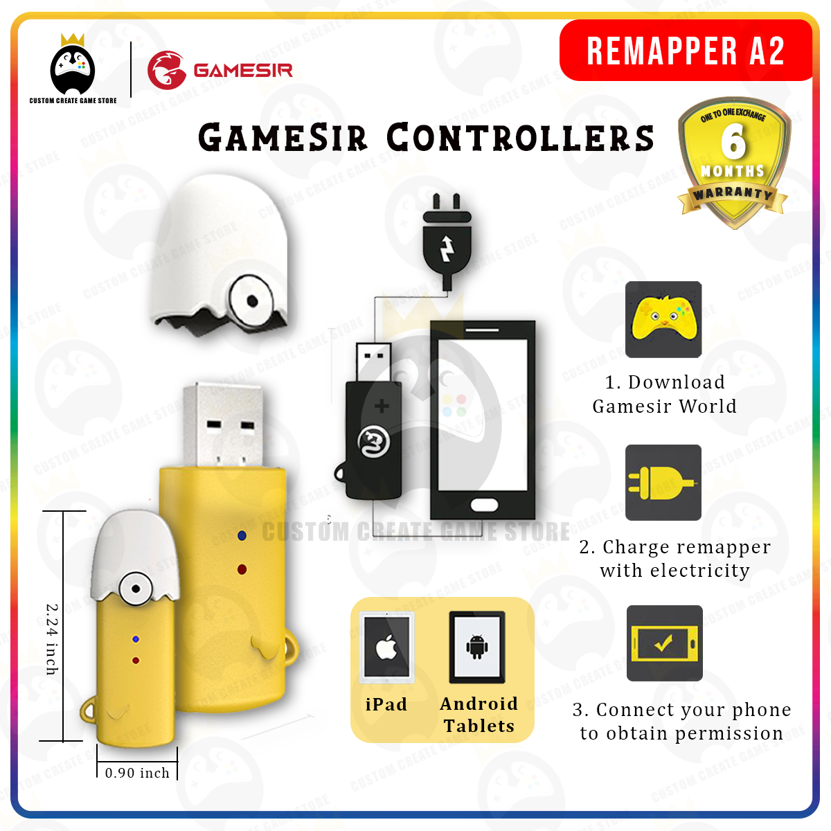 GameSir Remapper A2 [For GameSir Controllers on Android] | Lazada