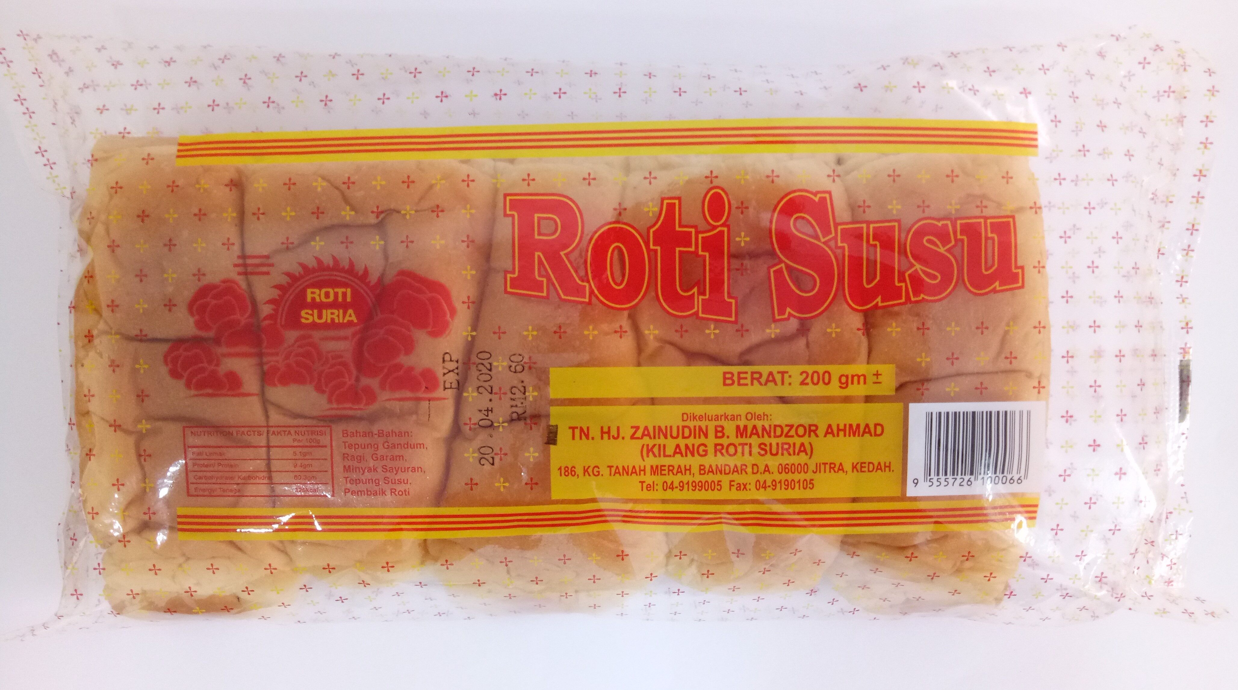 Roti Susu (Roti Suria - pack of 5) | Lazada