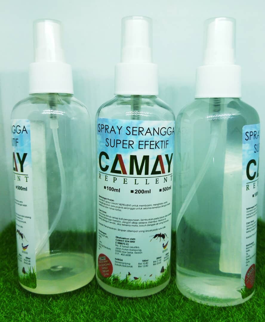 Camay Repellent, Spray kutu, serangga perosak dan lain2. Mesra haiwan ...