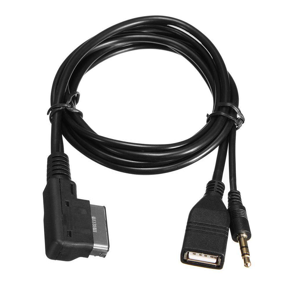 เพลง Mdi Ami Mmi อินเตอร์เฟส Usb Charger สาย Aux สำหรับ Audi A6l A8l