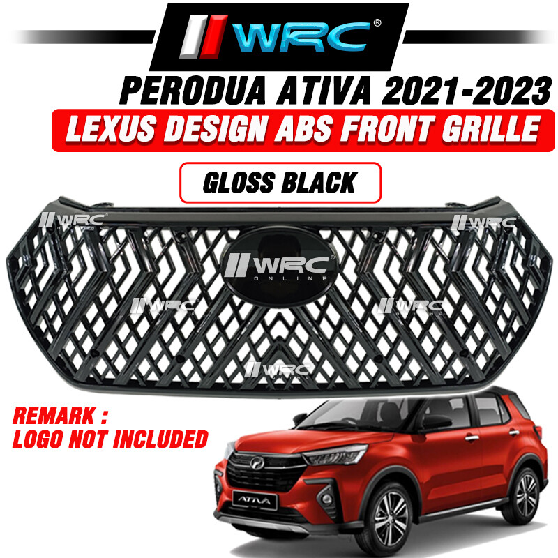 Perodua Ativa 2021 - 2023 Lexus Design ABS Front Grille | Lazada