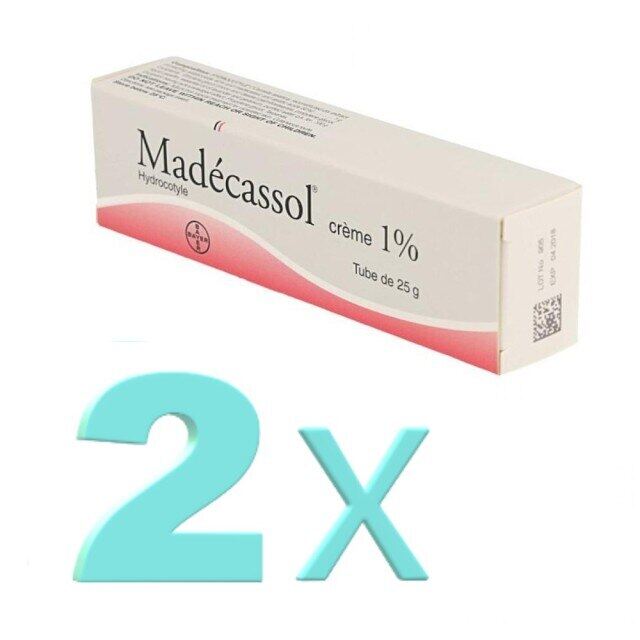 Madecassol Cream 1. And 2. Degree Burn Traces of Acne, Skin Blemishes ...
