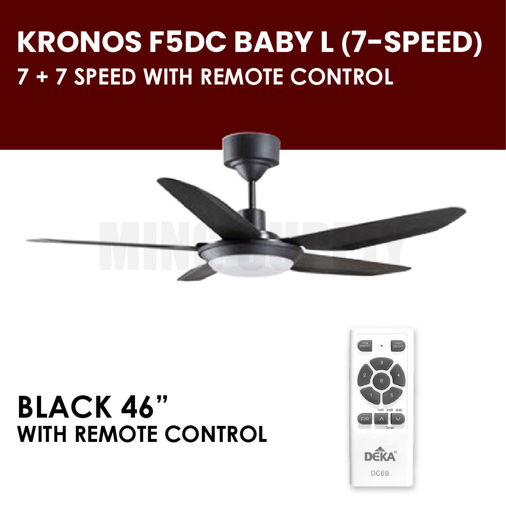 MS_SIRIM DEKA Ceiling Fan Kronos F5DC F5 DC Baby 3C LED Lighting Remote ...