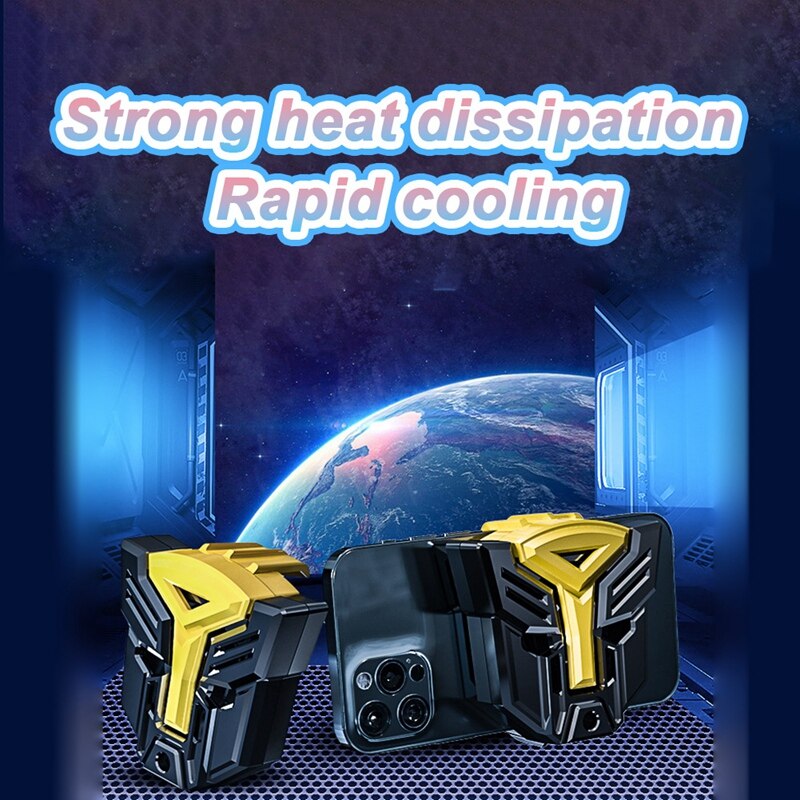 For PUGB Phone Cooler Game Cooler for Poco X3 F3 M3,Xiaomi Redmi Note ...