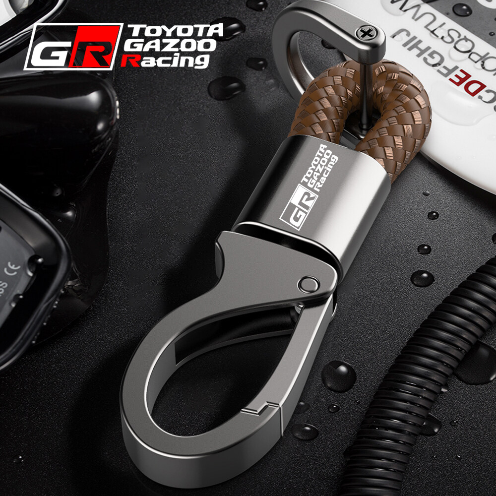 For TOYOTA GAZOO RACING Car keychains GR Keyholder | Lazada PH