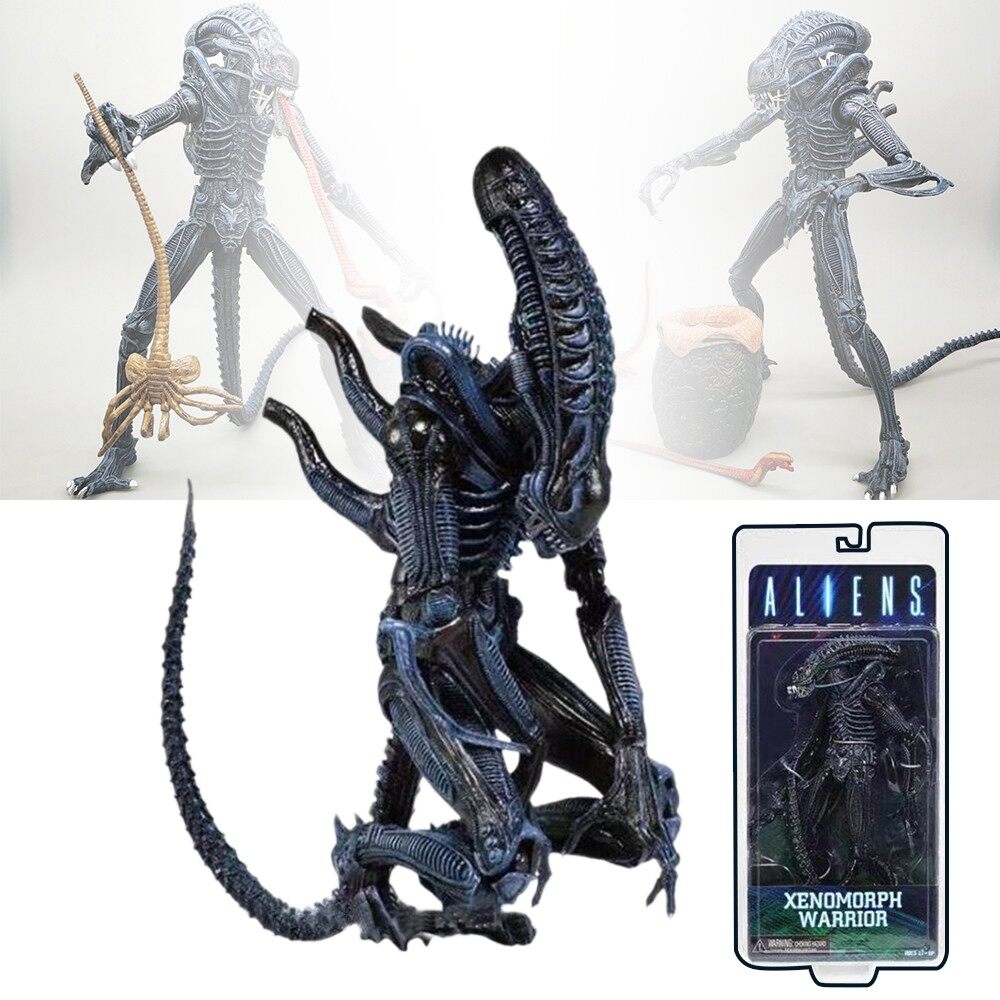 NECA ALIENS 7" CLASSIC Warrior Alien Xenomorph AVP PREDATOR Action ...