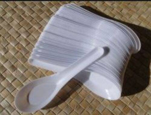 90pcs Disposable Plastic Spoon / White Chinese Spoon / Soup Spoon / Sup ...