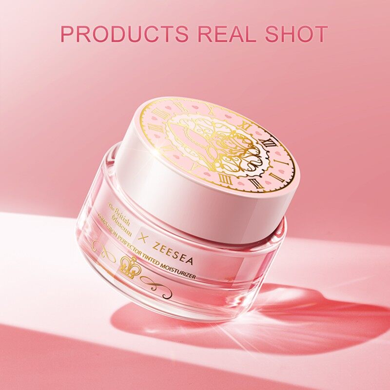 ZEESEA Moisturizer Face Tone-Up Moisture Toning Cream Primer Concealer Nourishing Brightening ...