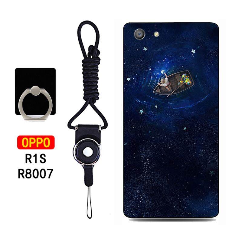 3in1 Casing For OPPO R1S R8007 / OPPO R1L R8006 Phone Case Soft Silicone Painted Back Cover ...