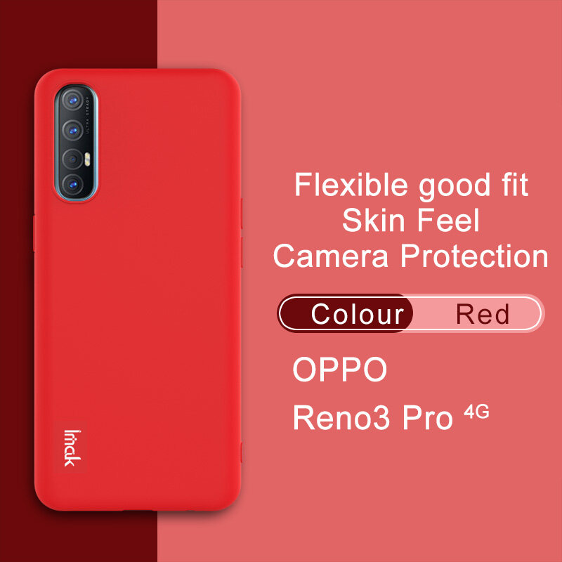 OPPO Reno 3 Pro (4G Edition) กรณีIMAKสีสันยืดหยุ่นผิวรู้สึกUltra Thin ...