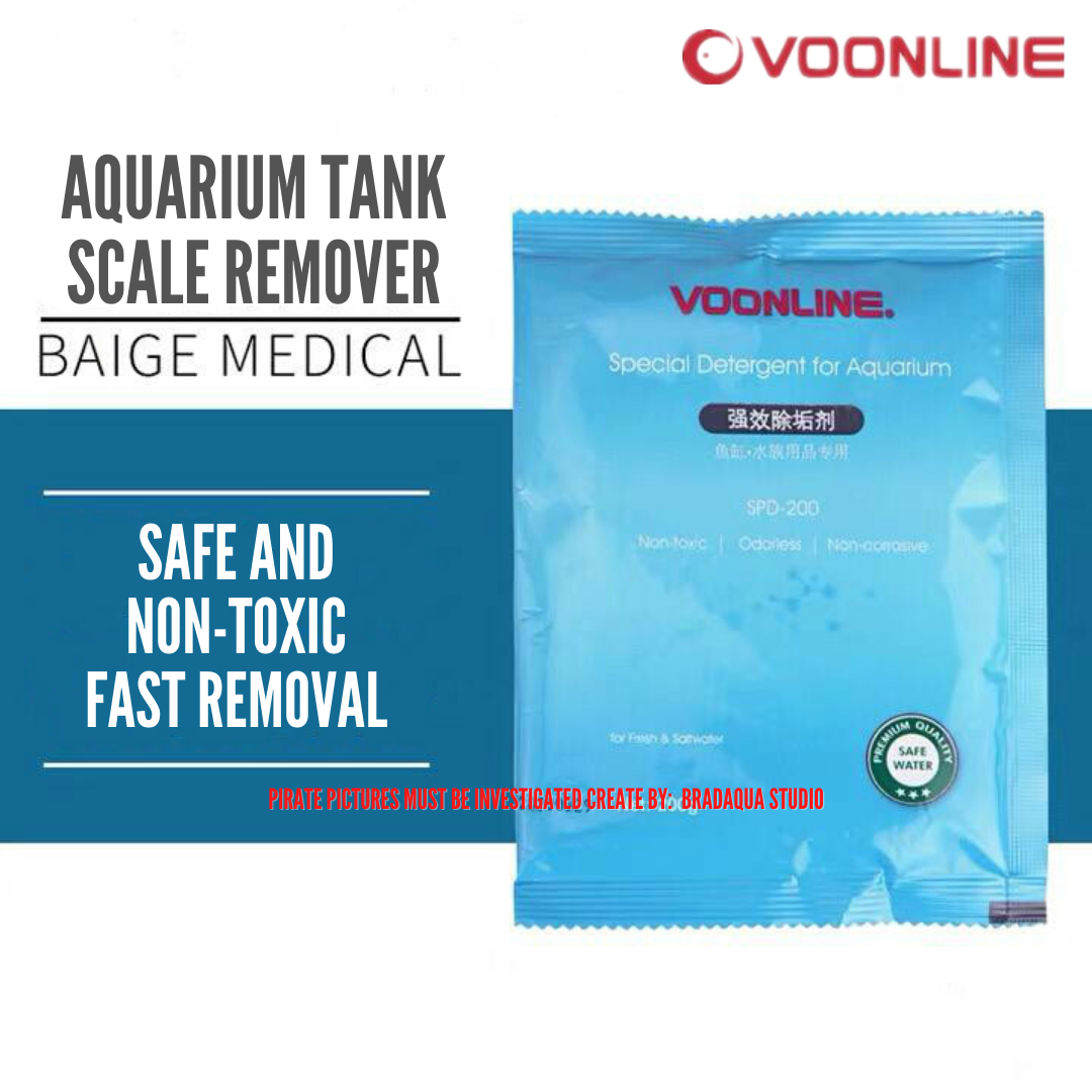 VOONLINE Aquarium Tank Scale Remover 200g | Lazada