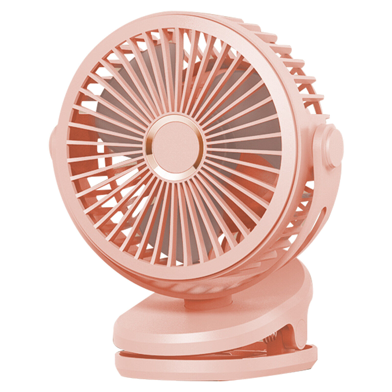 Clip Fan Mini Portable Charging Small Fan Digital Display Desktop ...
