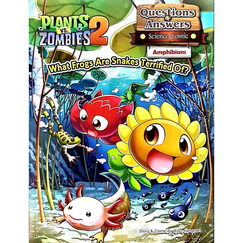PLANTS VS ZOMBIES - QUESTIONS & ANSWERS ( SCIENCE COMIC ) | Lazada