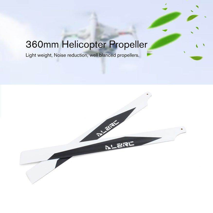 OSMAN 360mm Helicopter Blade Propeller RC Parts Carbon Fiber Main Blade ...