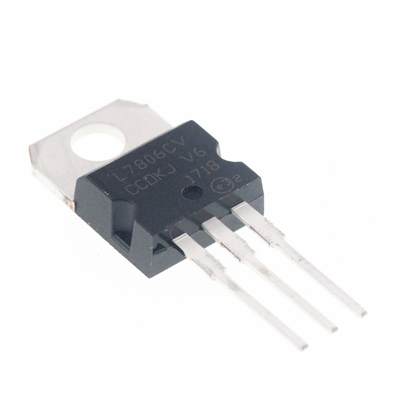 L7806CV LM7806 MC7806 TO-220 voltage regulator ic Transistor triode ...