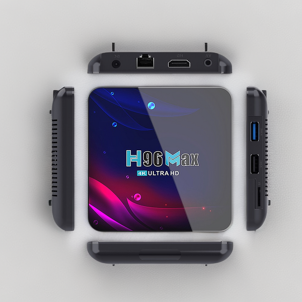 Smart TV Box Android 2023 H96 Max Digital 4K 5g Android 11 Device ...