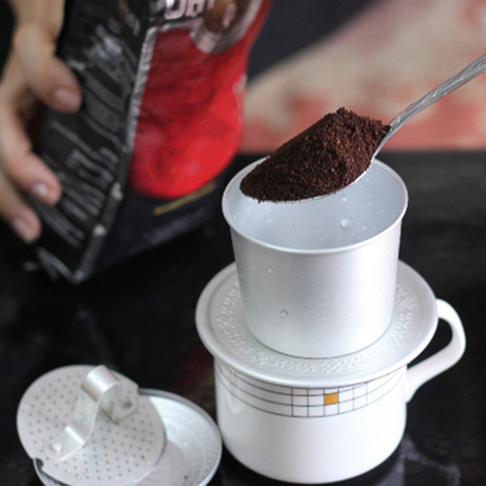 Portable Aluminum Vietnam Coffee Dripper Filter Coffee Maker High ...