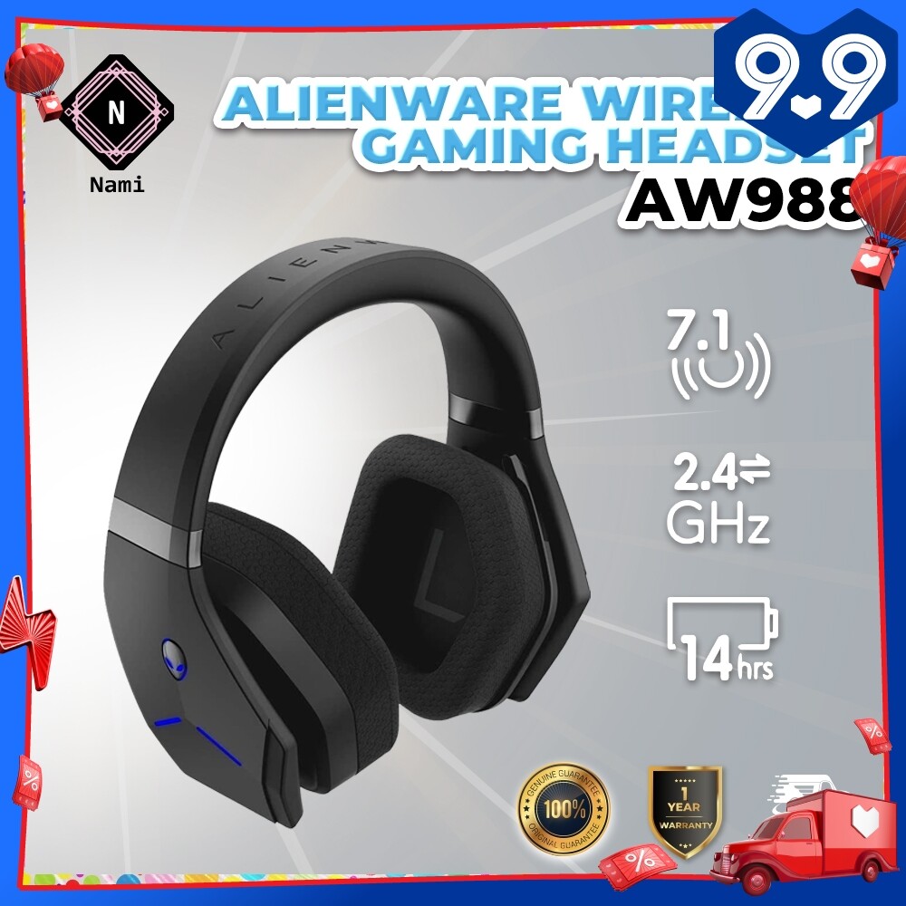 ALIENWARE AW988 WIRELESS GAMING HEADSET | Lazada