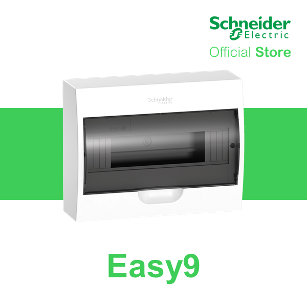 Schneider Electric EASY9 Surf. Enclosure 12M Smoked door+EN TB | Lazada