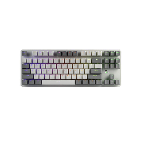 Tecware Phantom+ Elite 87 RGB Mechanical Keyboard (Black/White) (1 Year ...