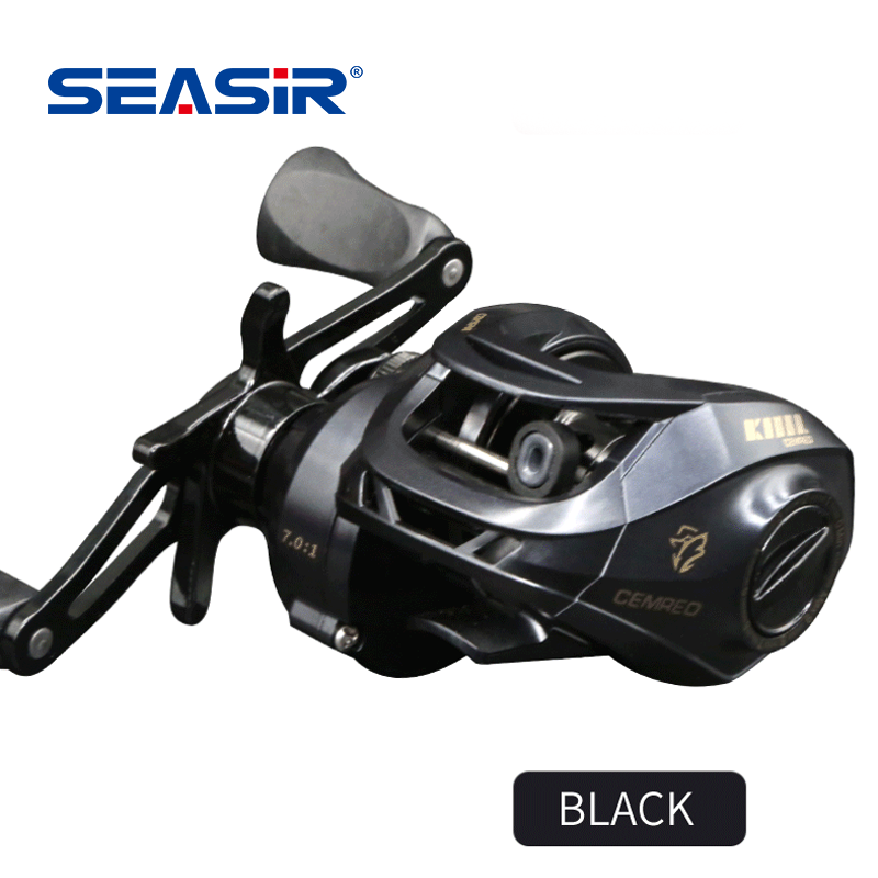 SeaSir CEMREO baitcasting fishing reel ultra-smooth 9kg maximum drag 3 ...