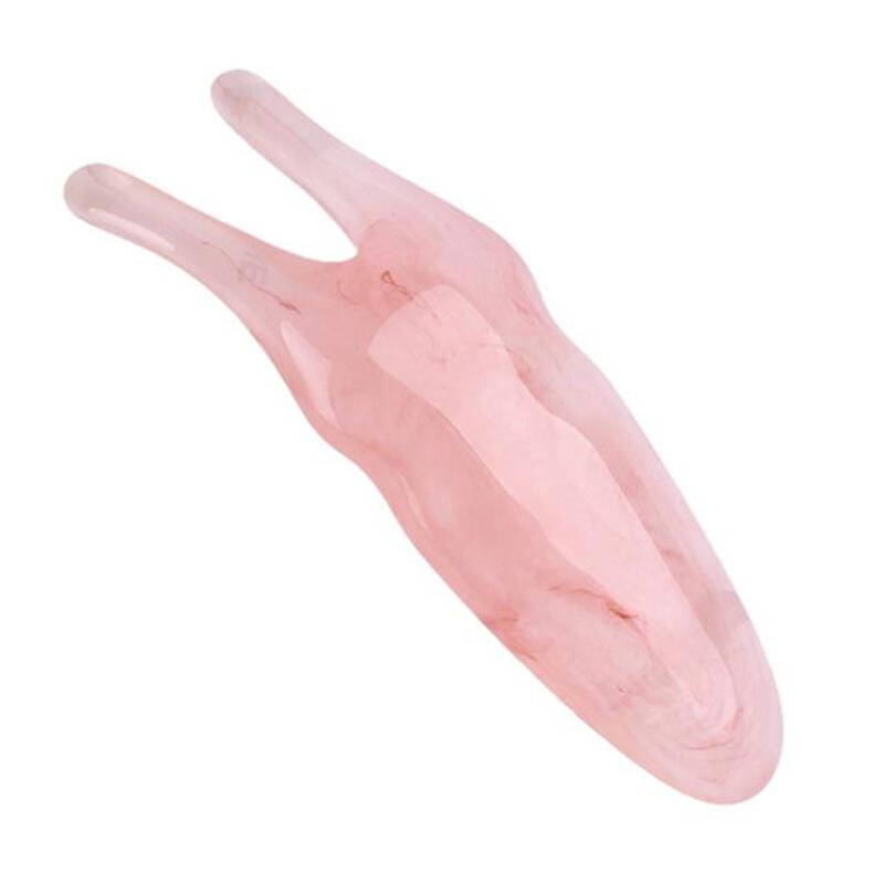 Face Lifting Stone Guasha Scraping Facial Gouache Resin Y-shaped Fork ...