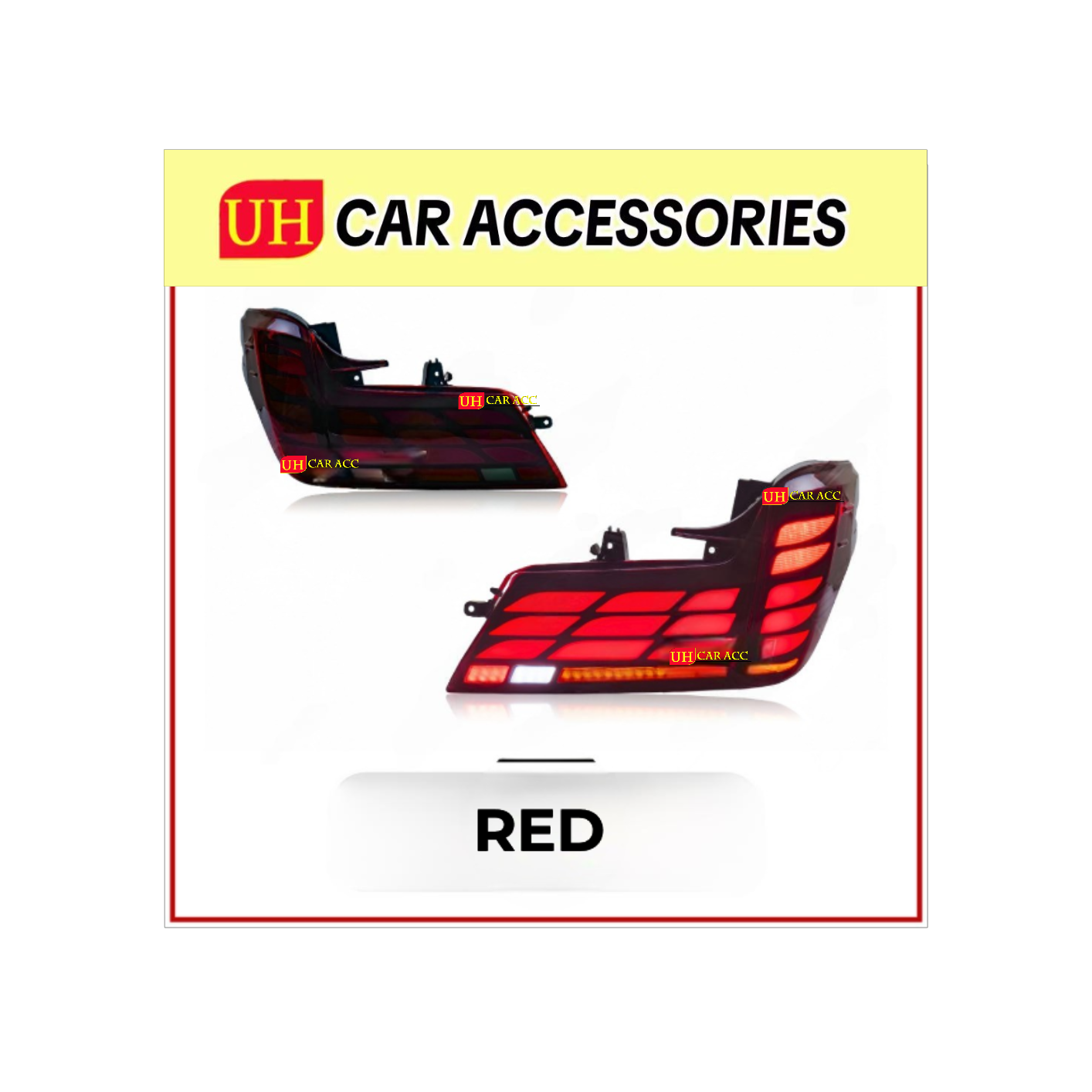 TOYOTA ALPHARD / VELLFIRE (2018-2022) LED TAIL LAMP TAIL LIGHT 30 ...