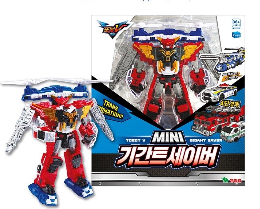 [Tobot] Tobot v Mini Robot Series / Gigant Saber/Maximus V/Tank Dory ...