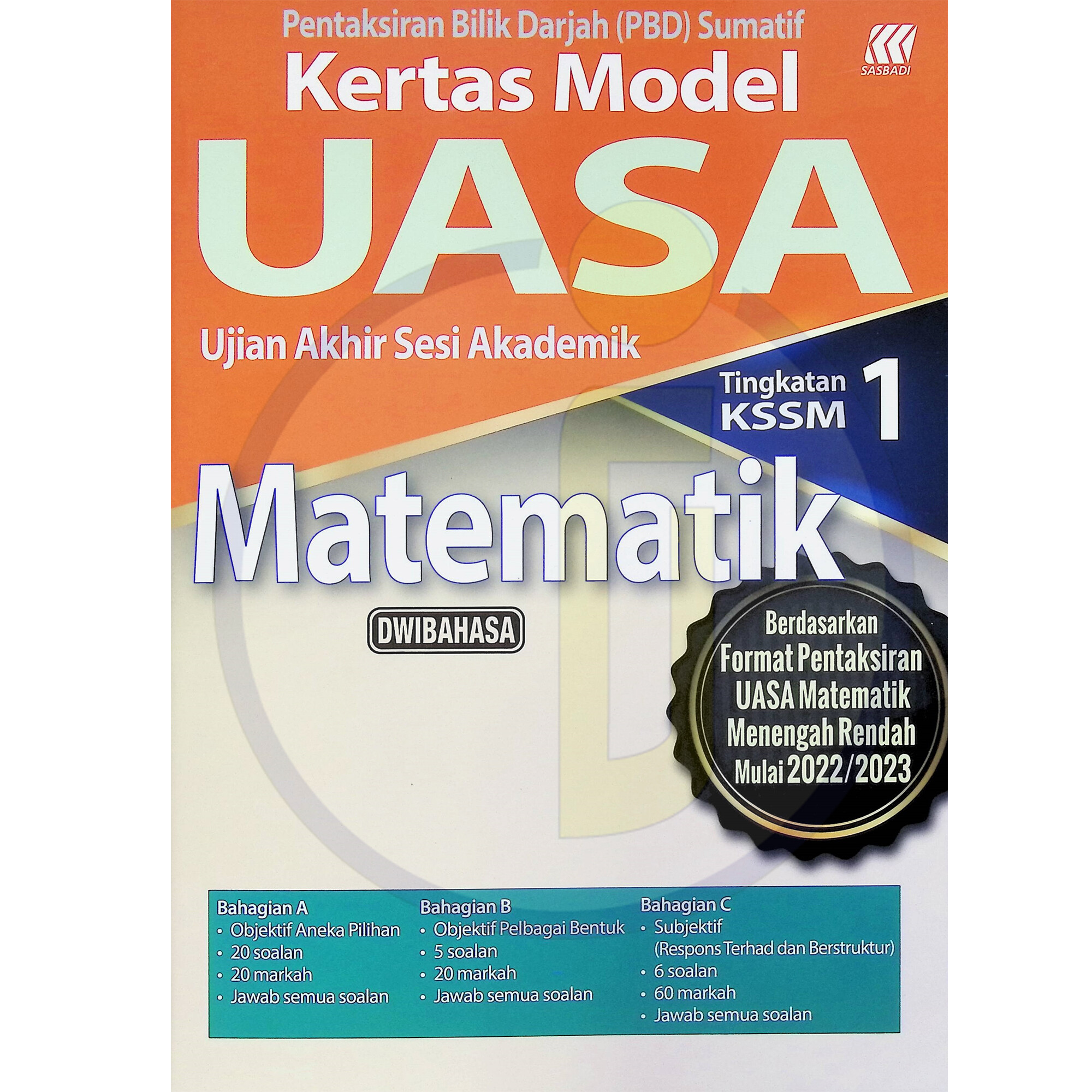 Intelligent Sasbadi Kertas Model Uasa Ujian Asas Sesi Akademik