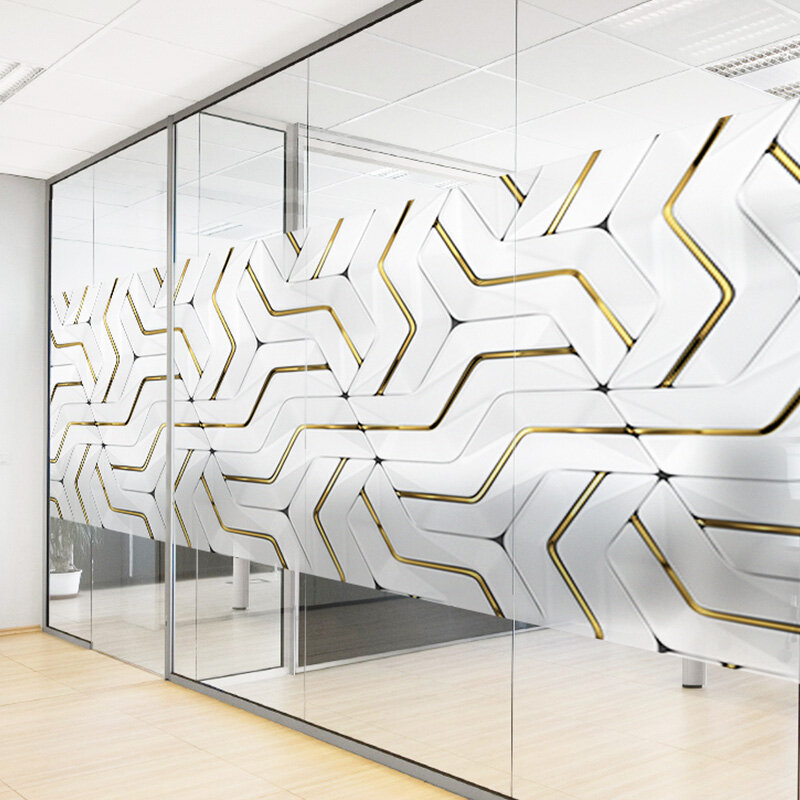 Company glass stickers, meeting rooms, shopping malls, sliding doors ...