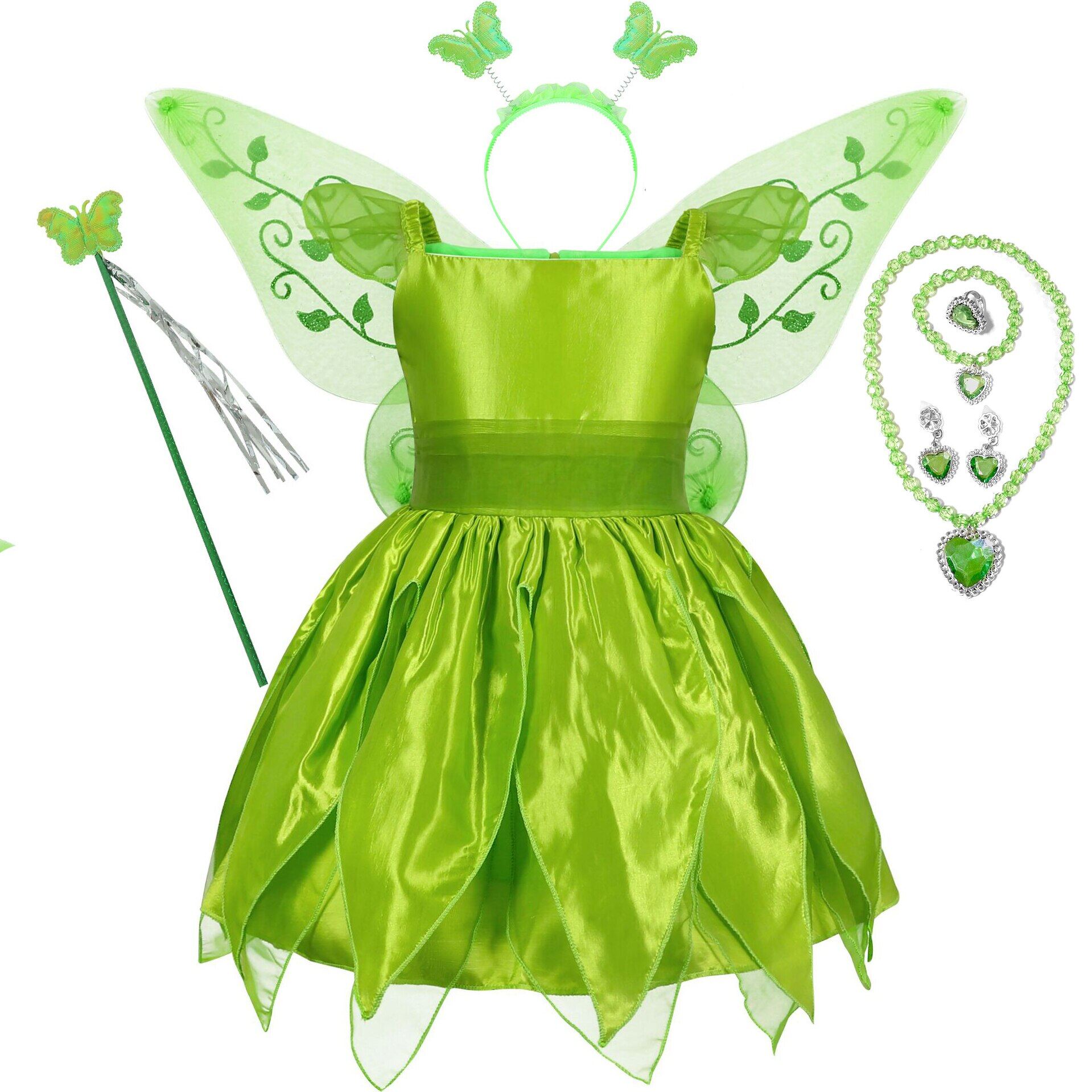 Disney Princess Belle Green Dress