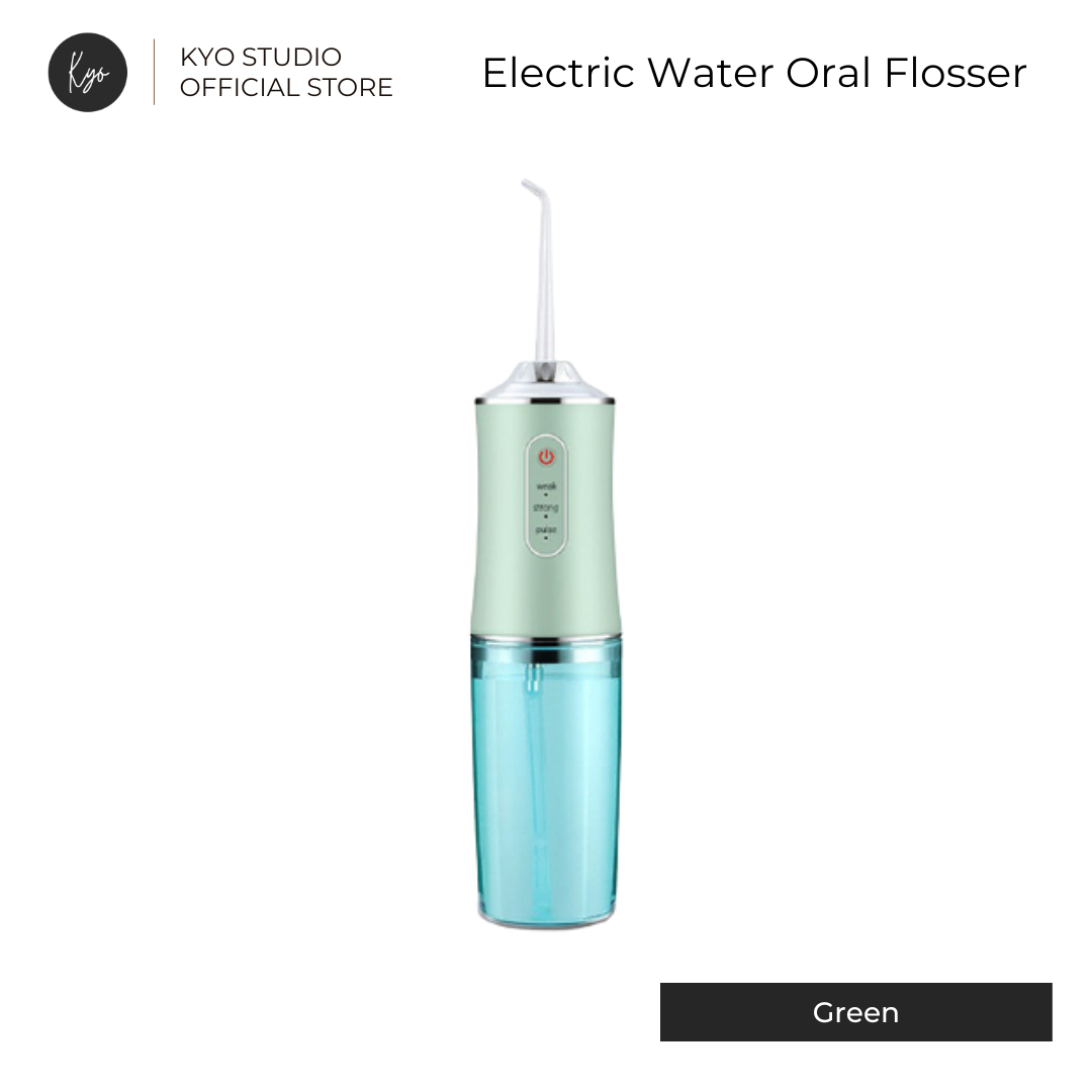 IPX7 Waterproof Electric Water Jet Tooth Flosser | Portable USB ...