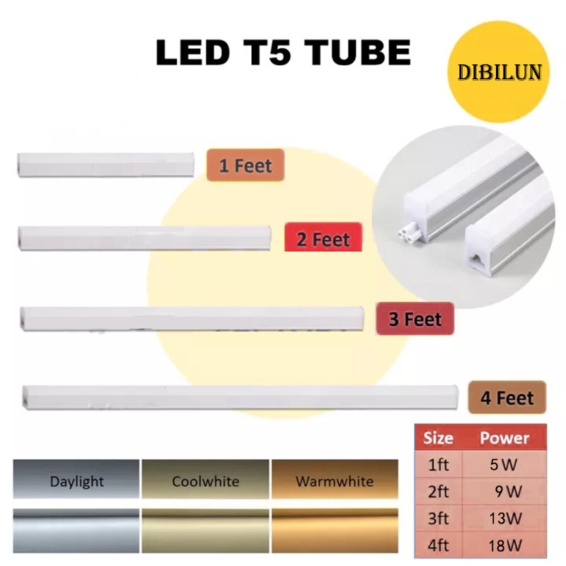 รับประกัน1ปี หลอดไฟ LED 10W T5T8โคมไฟสำหรับบ้านแสงพรีเมี่ยมนำแสงบาร์แสงเชิงพาณิชย์โคมไฟโรงรถแสง ...