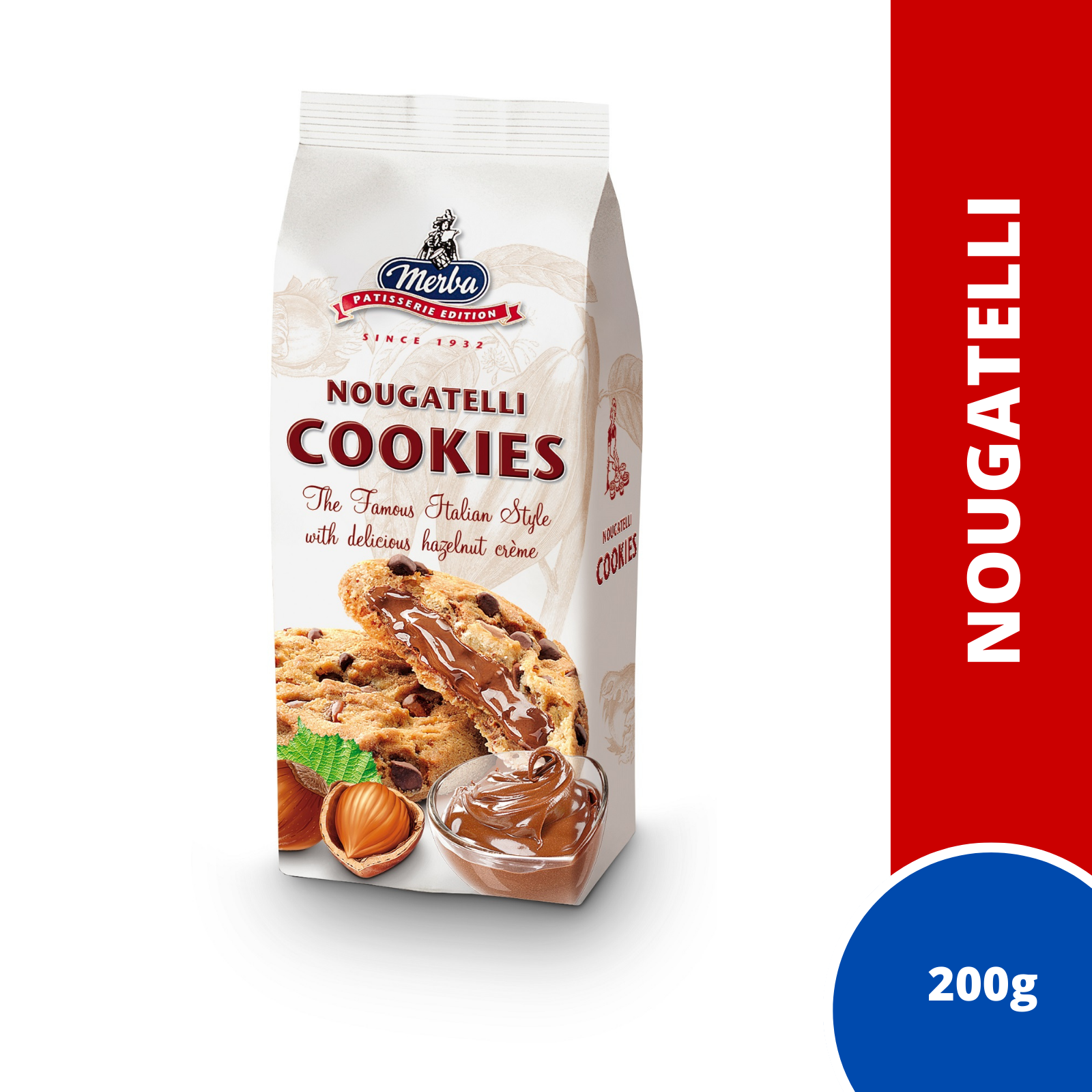 Merba Patisserie Nougatelli Cookies 200g | Lazada