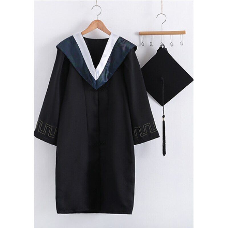 2021 Adult School Uniform Cosplay University Academic Graduation Gown ...