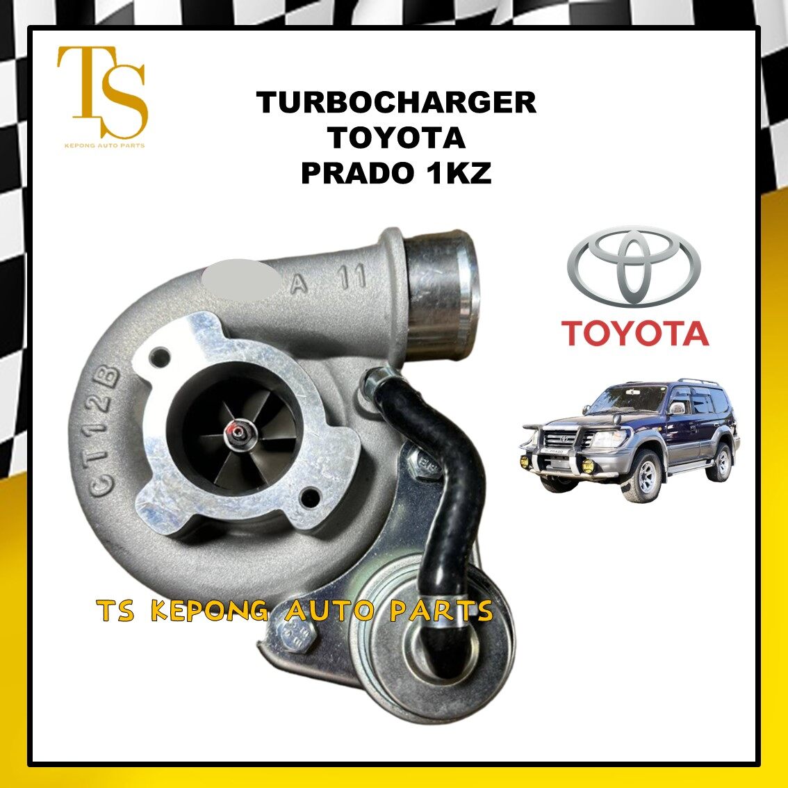 TURBO TURBOCHARGER FOR TOYOTA PRADO 1KZ | Lazada