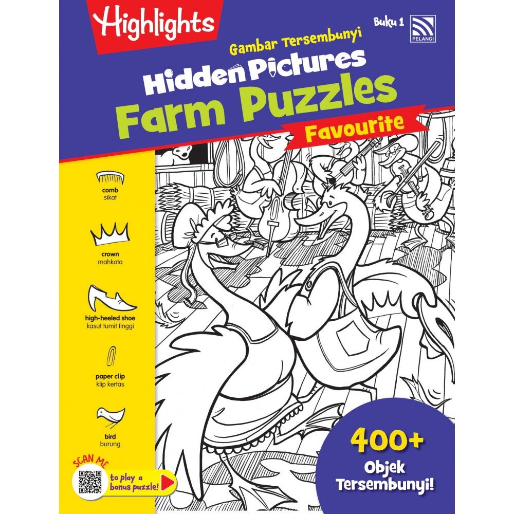 [SB] Highlights Gambar Tersembunyi Hidden Pictures Space / Farm Puzzle ...