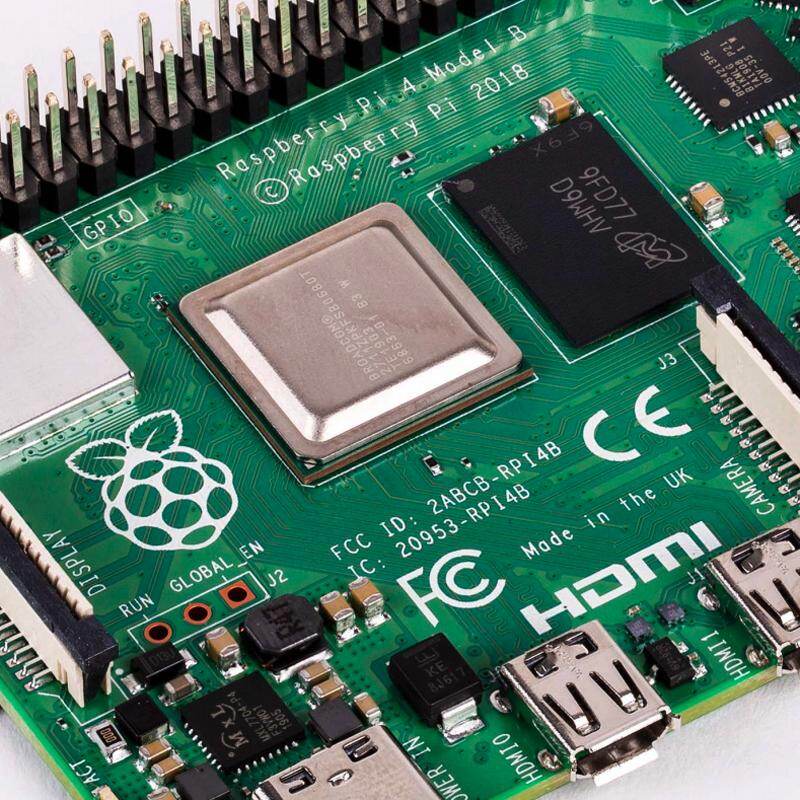 Authentic Raspberry Pi 4 Model B Quad Core Cortex-A72, 2GB, Wi-Fi, USB ...